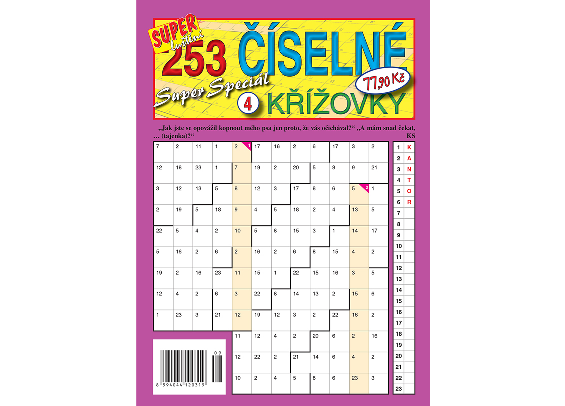 Číselné křížovky super speciál